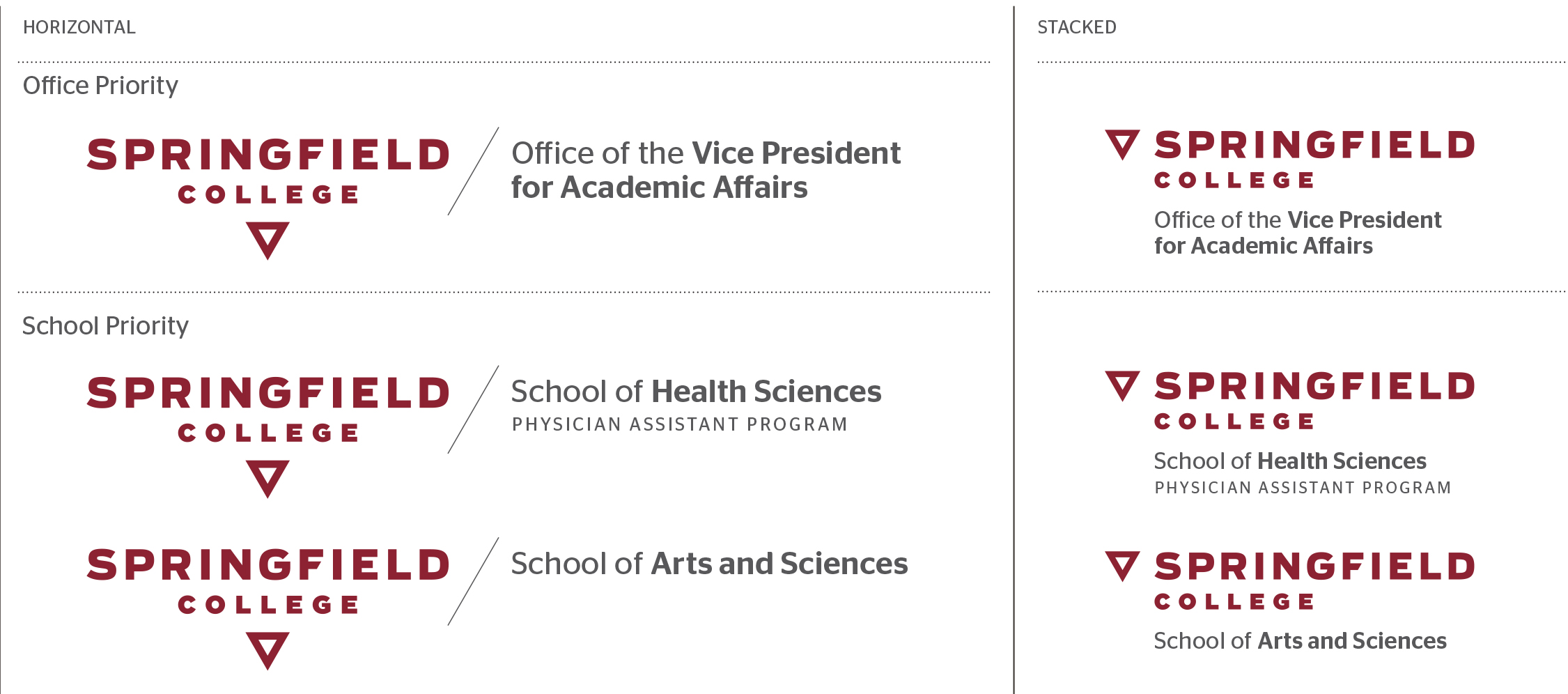 Logo Lockups | Springfield College